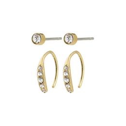Pilgrim Earrings 'Gionni' female Gold size One Size