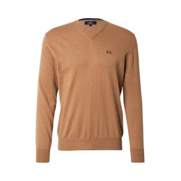La Martina Pullover Herren Gr&ouml;&szlig;e L hellbraun
