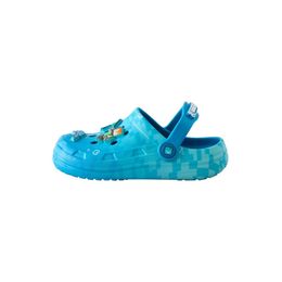 next Clogs 'Minecraft' Jungen Gr&ouml;&szlig;e 38 creme / hellblau / karamell / gr&uuml;n