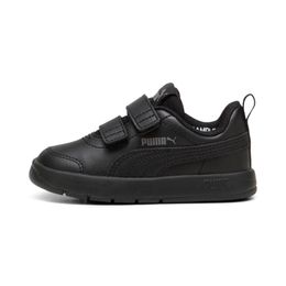Puma Sneaker 'Courtflex V3' Jungen Gr&ouml;&szlig;e 25 grau / schwarz