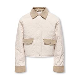 ONLY GIRLS Jacke 'KOGROSALINA' M&auml;dchen Gr&ouml;&szlig;e 140 creme / camel
