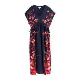 B by Ted Baker Strandkleid Damen Gr&ouml;&szlig;e 38 navy / gr&uuml;n / orange / pink