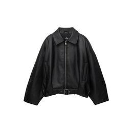 Pull&Bear Pull&bear Between-Season Jacket female Black size XS
