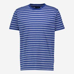 Matinique Blaues Jeramy T-Shirt mit Streifenmuster