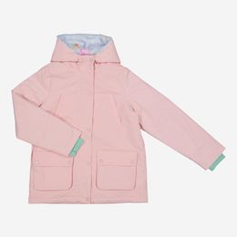 Stella McCartney Kids Rosafarbene Jacke mit Pl&uuml;schfutter