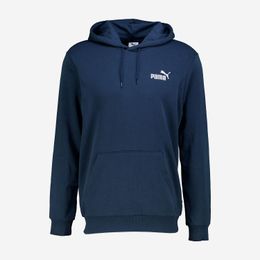 Puma Dunkelblauer Kapuzenpullover mit Logostickerei