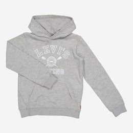 Levi's Grauer Kapuzenpullover mit Logo