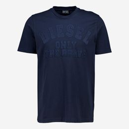 Diesel Dunkelblaues T-Just T-Shirt mit Logo