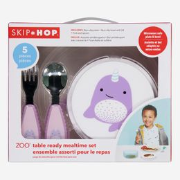 SKIP HOP 5-teiliges Violettes Geschirrset