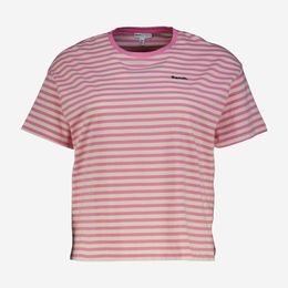 Bench Rosa-beigefarbenes T-Shirt mit Streifenmuster
