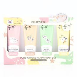 4-teiliges Pure Nature Handcreme-Set 50ml