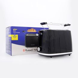 Russell Hobbs Schwarzer 27371-56 Eden Toaster f&uuml;r zwei Scheiben 800W