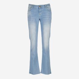 Goldgarn Denim Hellblaue Straight Leg Jeans