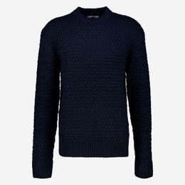 Dunkelblauer Pullover