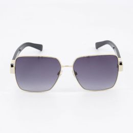 Marc Jacobs Schwarz-goldfarbene Sonnenbrille