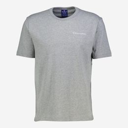 Champion Graues T-Shirt mit Melange-Muster