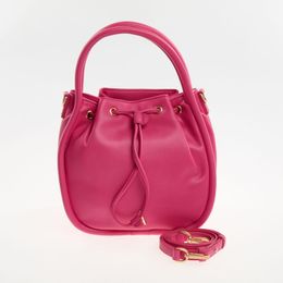 TWINSET Pinke Henkeltasche aus Kunsleder