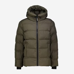 19V69 Italia Dunkelgr&uuml;ne Pufferjacke