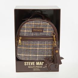 Steve Madden Bunter Rucksack mit Karomuster