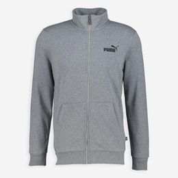 Puma Graue Sweatjacke mit Melangemuster