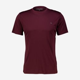 Calvin Klein Burgunderrotes Sport-T-Shirt