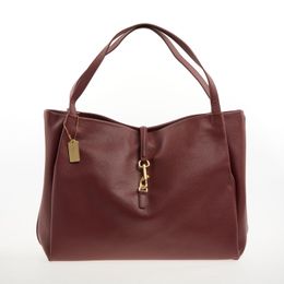 Braune Jessica Tote Bag aus Leder