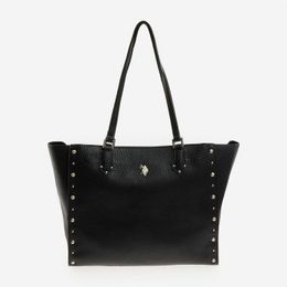 Schwarze Upton Tote Bag