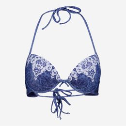 Guess Blaue Bikini-Oberteil