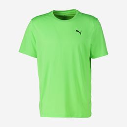 Puma Neongr&uuml;nes Sport-T-Shirt mit Logo
