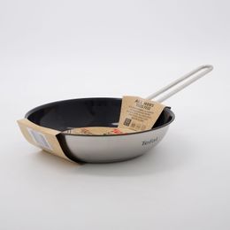 Tefal Schwarze Bratpfanne aus Edelstahl 20cm