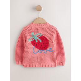 next Knit Cardigan girl size 68 Blue / Rose / Red