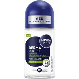 NIVEA MEN Antitranspirant Deo Roll-on Derma Control Sensitive