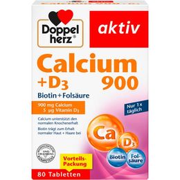 Doppelherz Calcium 900 + D3 Tabletten 80 St