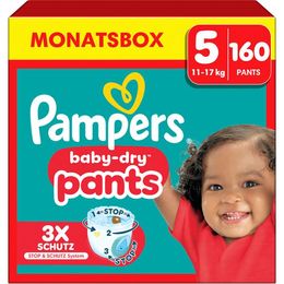 Pampers Baby Pants Baby Dry Gr.5 Junior (11-17 kg), Monatsbox
