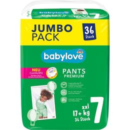 Baby Pants Premium Gr. 7 XXL (17+ kg), Jumbopack babylove
