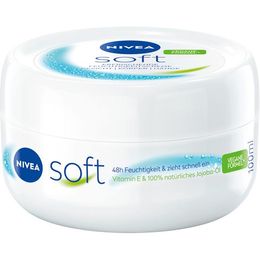Nivea Feuchtigkeitscreme soft im Tiegel