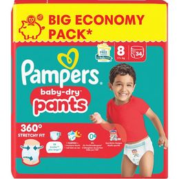 Pampers Baby Pants Baby Dry Gr. 8 Extra Large (17+ kg) Big Pack