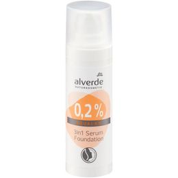 alverde Serum Foundation 3in1 mit 0,2% Squalan