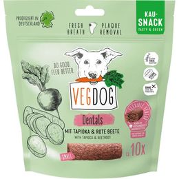 Kausnack Hund mit Roter Beete & Tapioka, Dentals VegDog