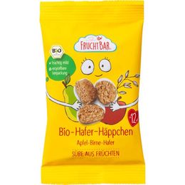 Kindersnack Hafer-H&auml;ppchen, Apfel, Birne, Hafer ab 12 Monaten FruchtBar