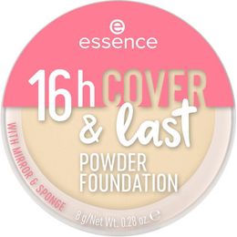 Essence Foundation Puder 16h Cover & Last 03 Bright Beige
