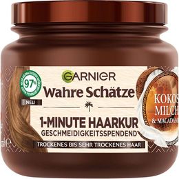 Wahre Sch&auml;tze Haarkur 1-Minute Kokosmilch & Macadamia