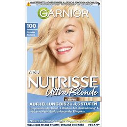 GARNIER NUTRISSE Haarfarbe 100 Sommer-Blond, Extra Helles Naturblond