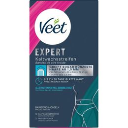 Veet Kaltwachsstreifen Bikinizone & Achseln