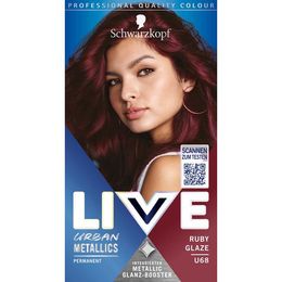 Schwarzkopf LIVE Haarfarbe Urban Metallics, U68 Ruby Glaze