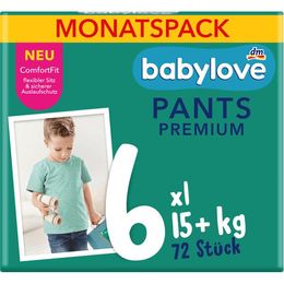 Baby Pants Premium Gr. 6 XL (18-30 kg) Monatspack babylove