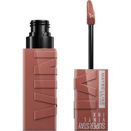 Maybelline NEW YORK Lippenstift Super Stay Vinyl Ink 120 Punchy