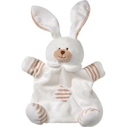 Handpuppe Hase, wei&szlig; fluffies