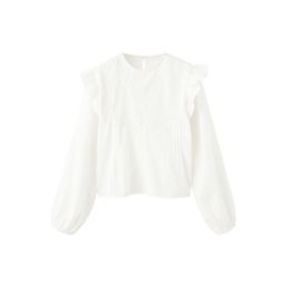 MANGO TEEN Bluse 'Luz' Damen Gr&ouml;&szlig;e L offwhite