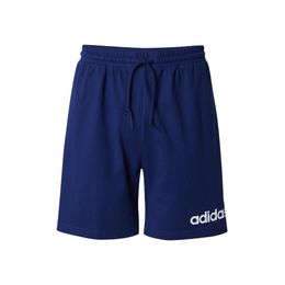 adidas Sportswear Sportshorts 'LIN SJ' Herren Gr&ouml;&szlig;e XXXL dunkelblau / wei&szlig;